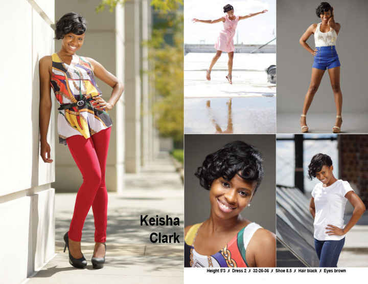Headshots: Commercial Model Keisha Clark