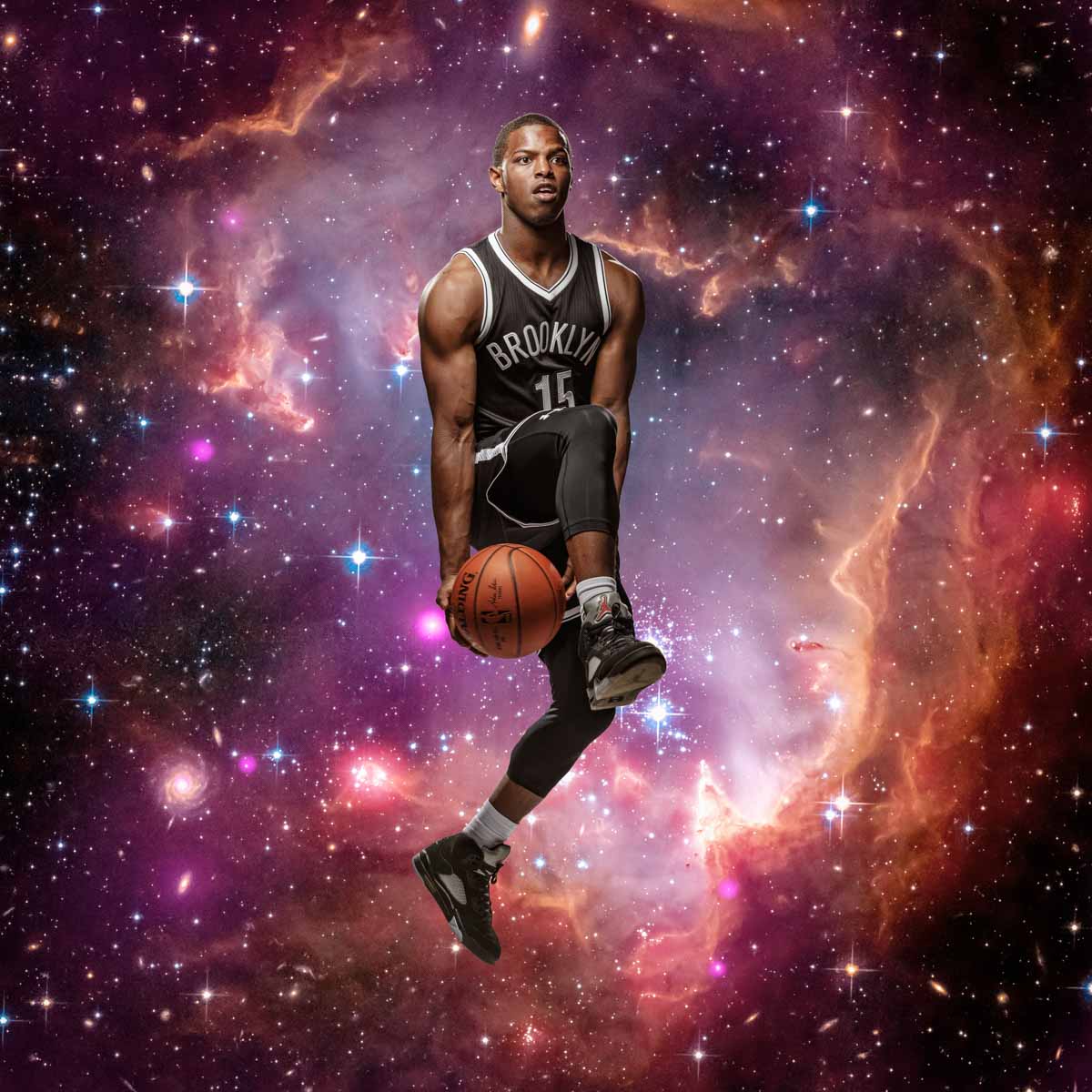 Basketball Portraits at Panini's NBA Rookie Photoshoot