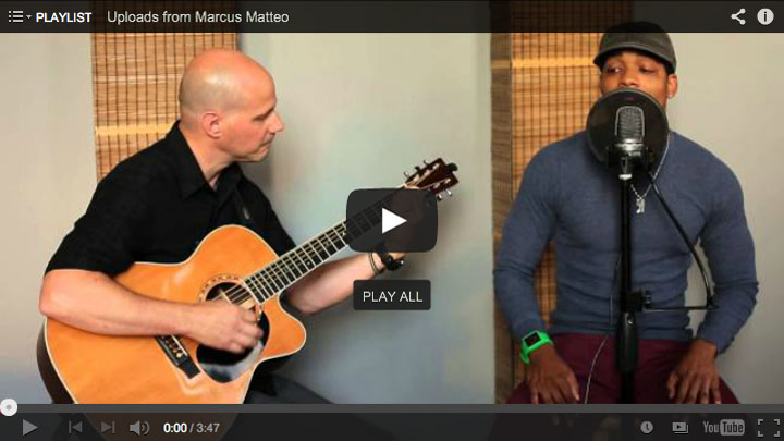 Marcus Matteo â€“ I'll Make Love to You â€“ Live Music Video