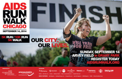 Integrated Marketing Campaign: AIDS Run & Walk Chicago