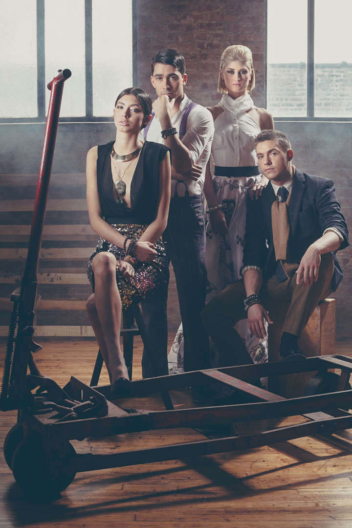 Chicago Fashion Photography: The Young Socialites Editorial