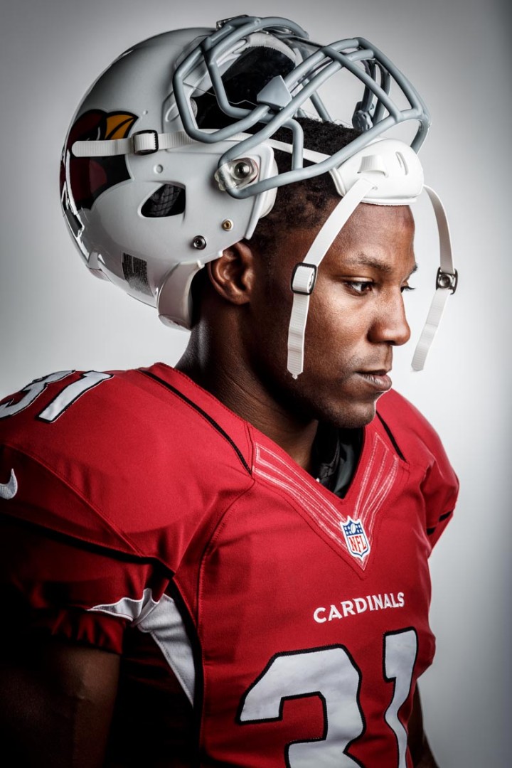 Editorial Portrait Photography: NFL Rookie Premiere for Panini America
