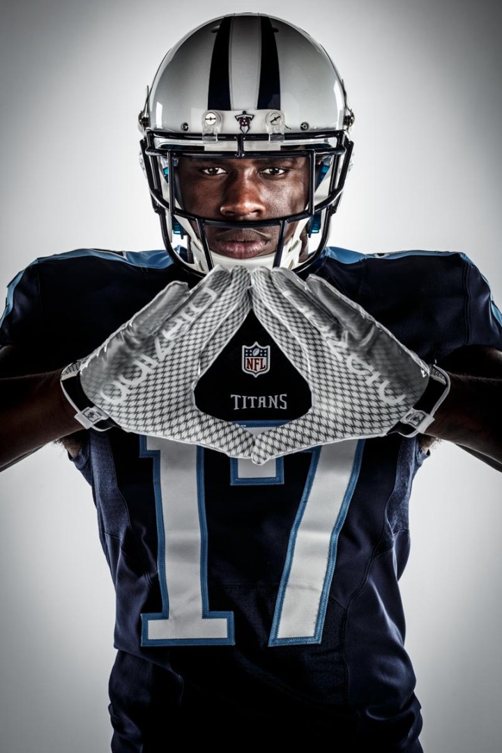 Editorial Portrait Photography: NFL Rookie Premiere for Panini America