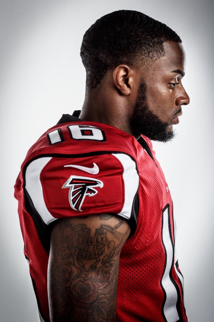 Editorial Portrait Photography: NFL Rookie Premiere for Panini America