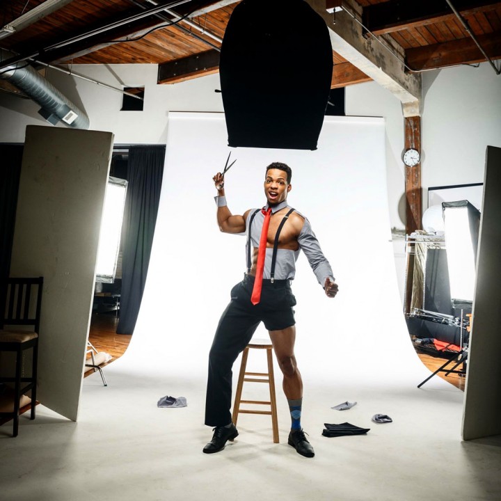 Album Cover Photoshoot for Chicago Singer Marcus Matteo's Debut EP