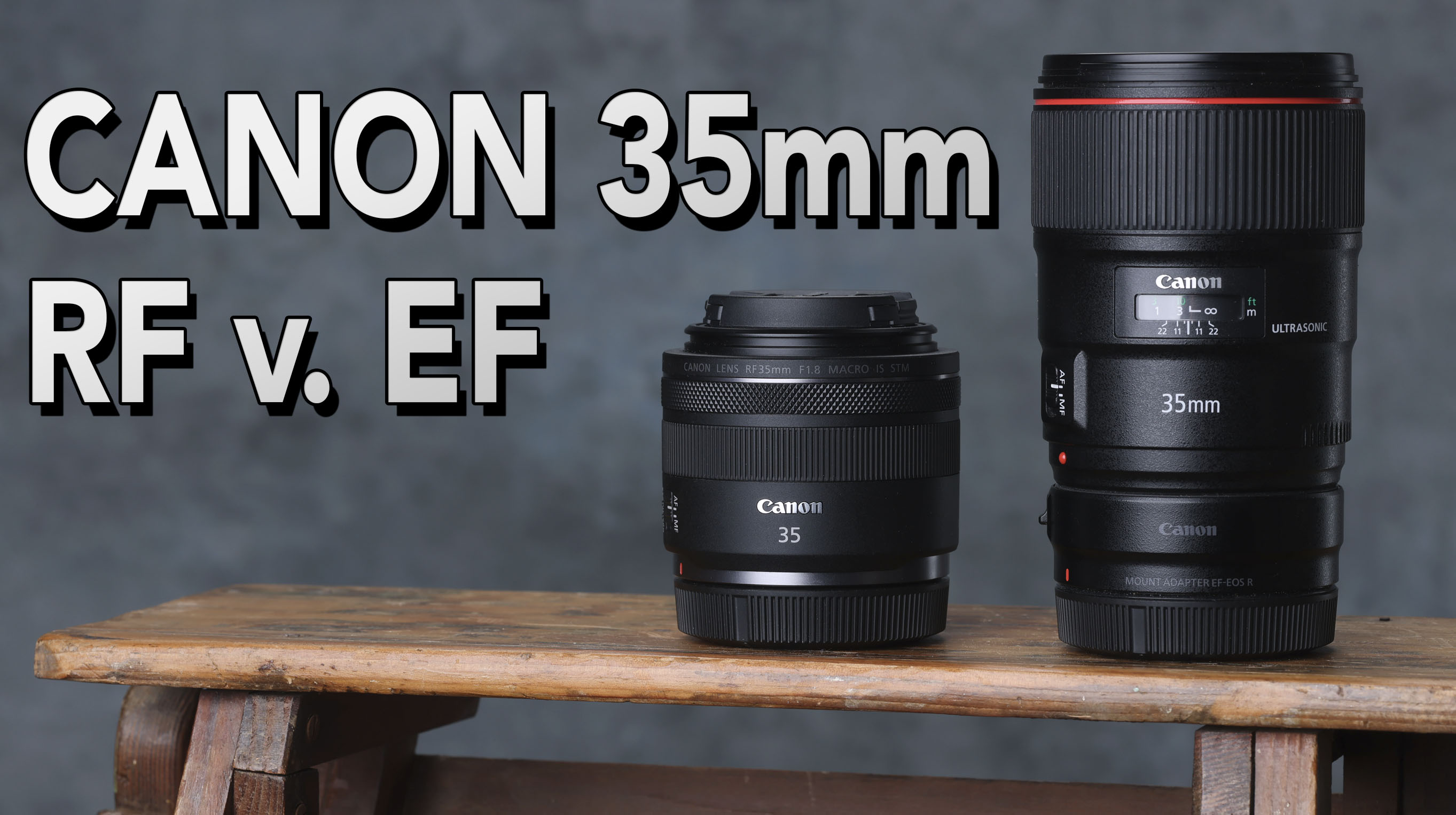 Review: The Canon EOS RF 35mm f1.8 Macro v. the Canon EF 35mm f1.4L II ...