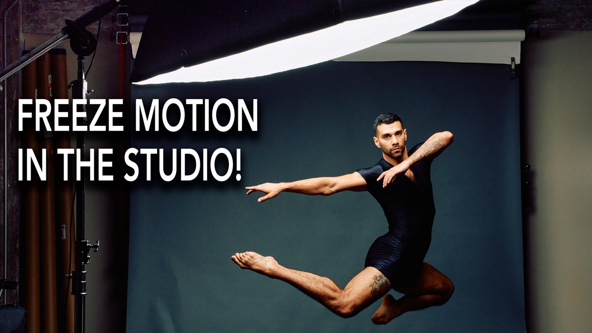 How to Freeze Motion In the Studio Using Flash