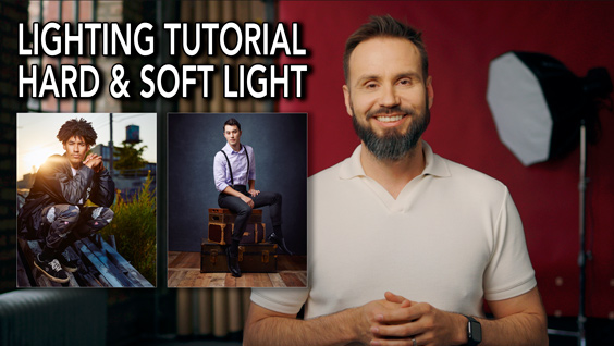 Lighting Handbook Tutorial - Breaking down a hard light outdoor ...