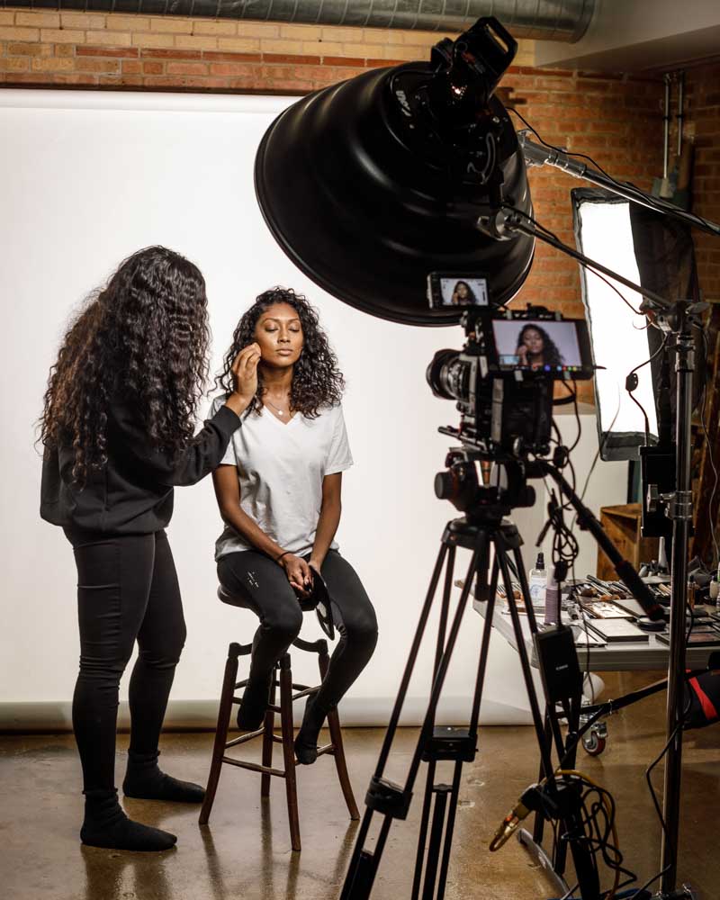 Chicago Beauty Photography and Videography for SA Style Studio