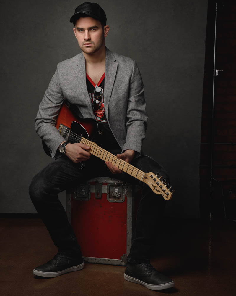 Chicago Guitar Player headshots