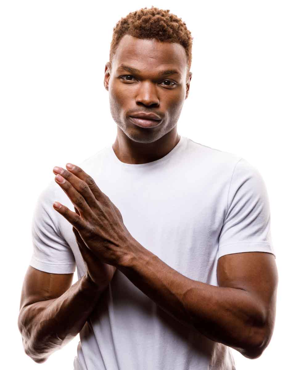 Acting head shots of Chicago Actor Chaz