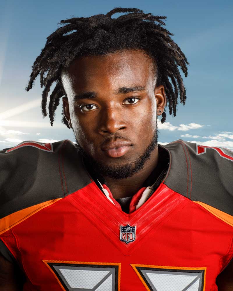 Sports lifestyle photography of the top NFL rookies for Panini America ...