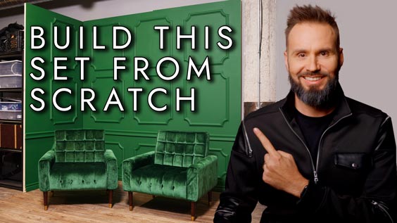 How to build this set from scratch!