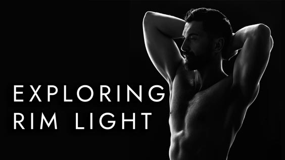 Exploring Rim Light - Breaking down this one-light studio setup from my ...