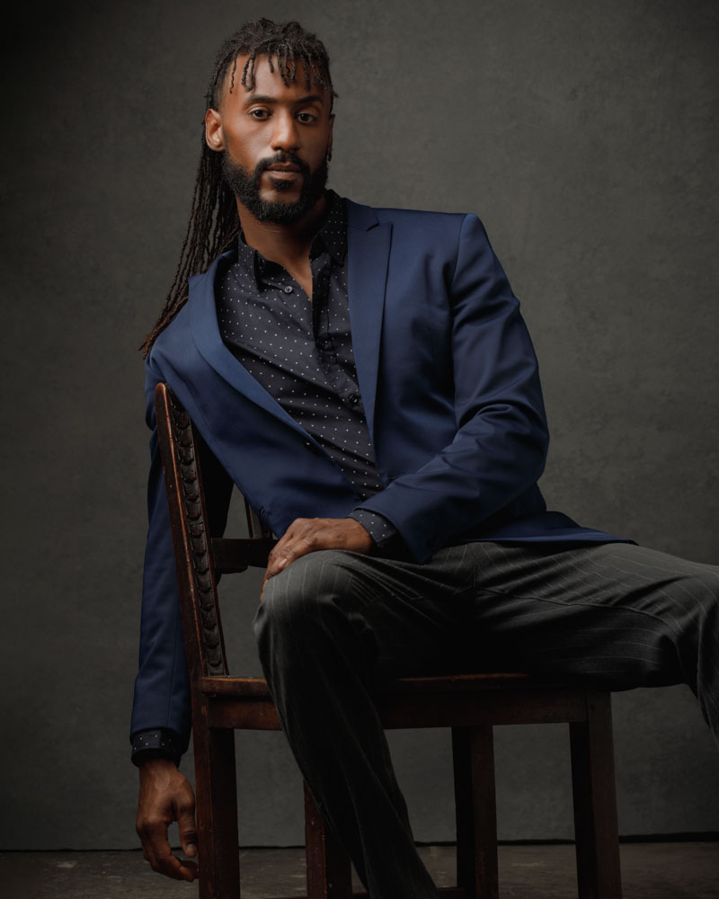 Chicago Portrait Photographer: Fashion Forward Male Model Portraits