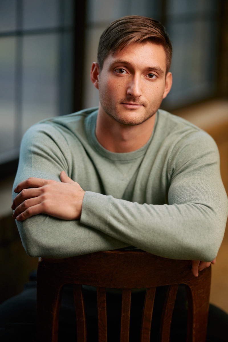 Model Compcard Photography in Chicago with Dion