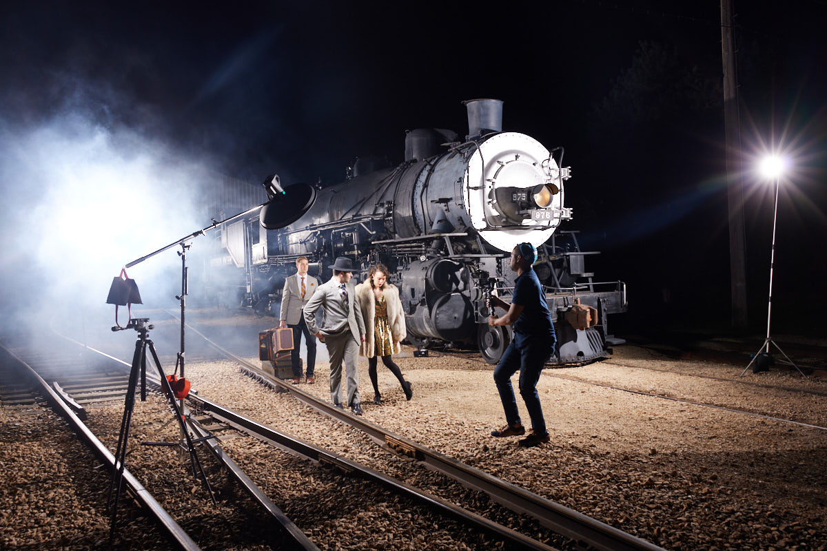 Chicago Magazine Editorial Photographer at Illinois Railway Museum with ...