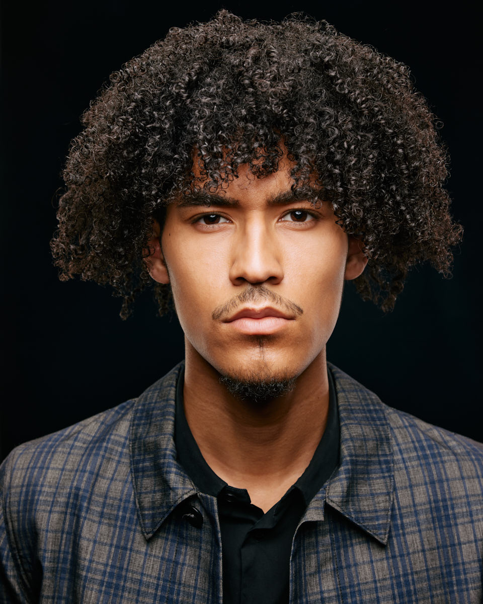 Chicago male fashion model headshots