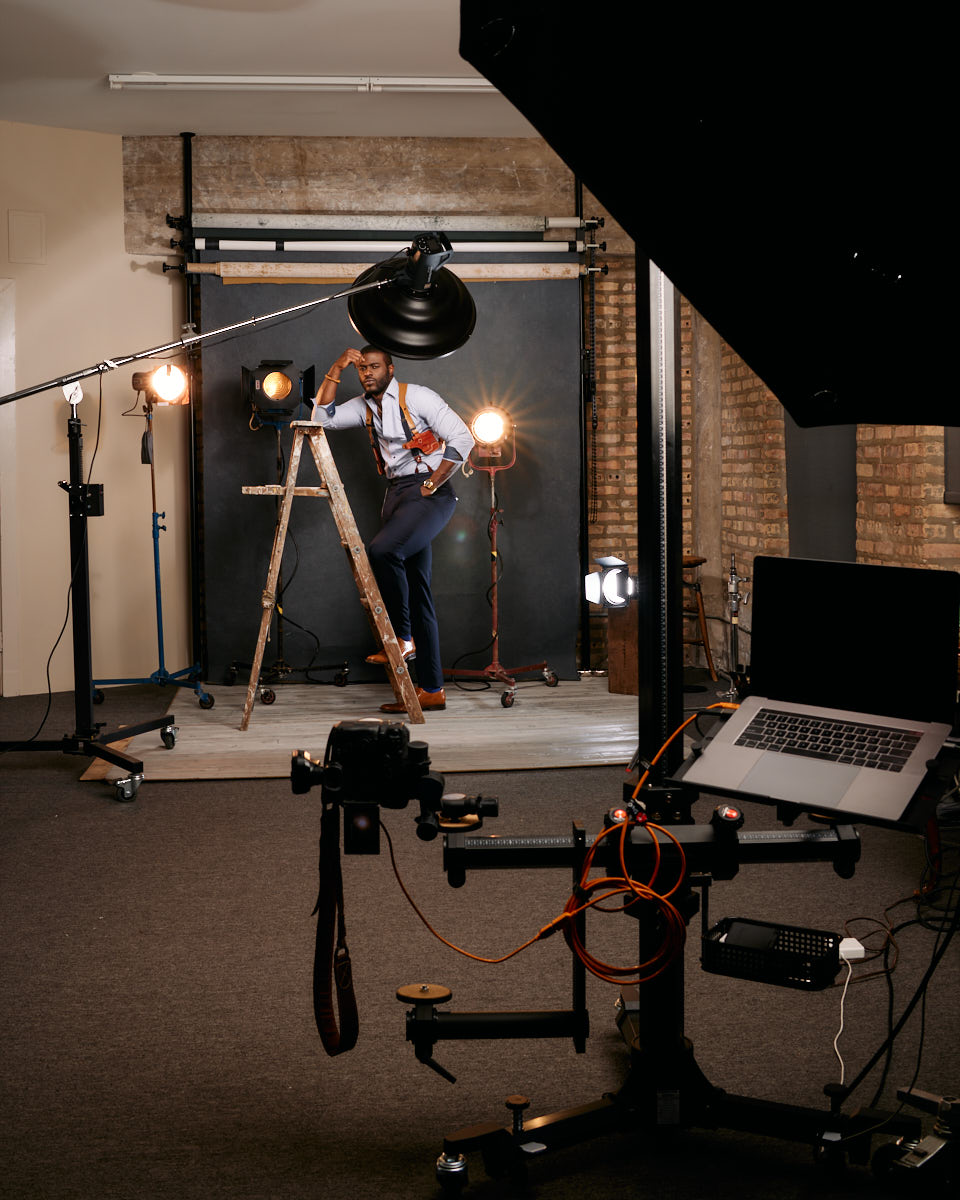 Professional Male Model Fashion Photography in Chicago