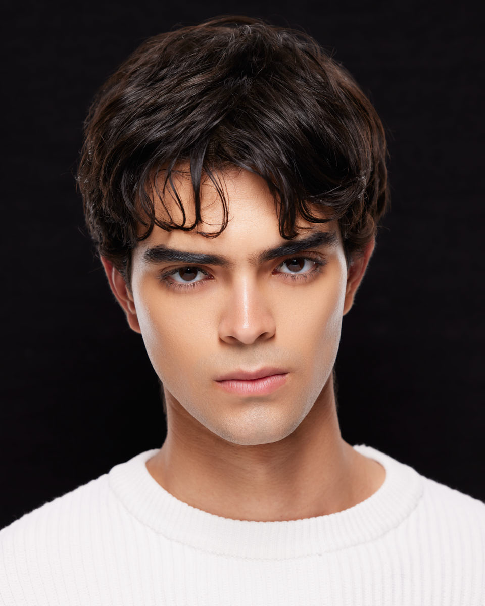 Male model headshot photography in Chicago