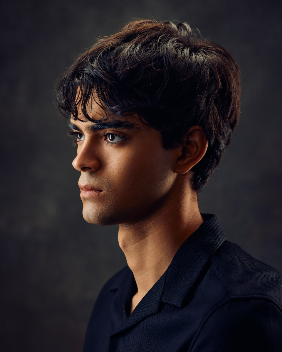 Male model headshot photography in Chicago