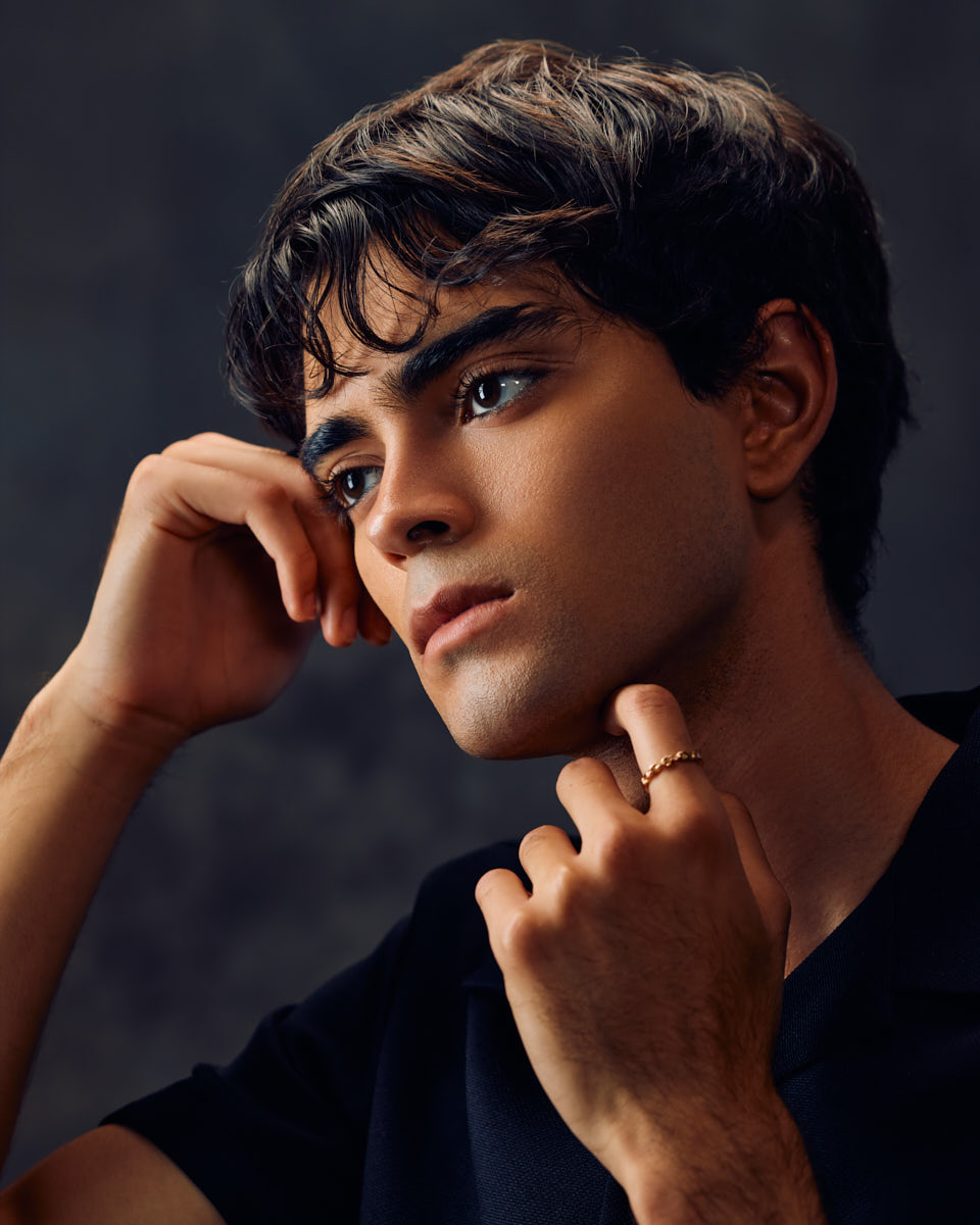 Male model headshot photography in Chicago