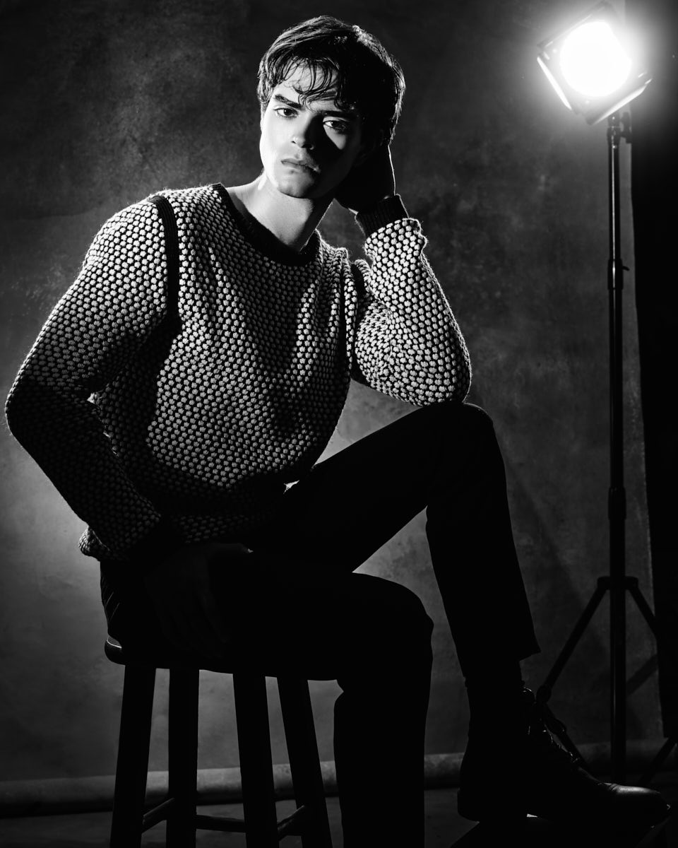 Male model headshot photography in Chicago