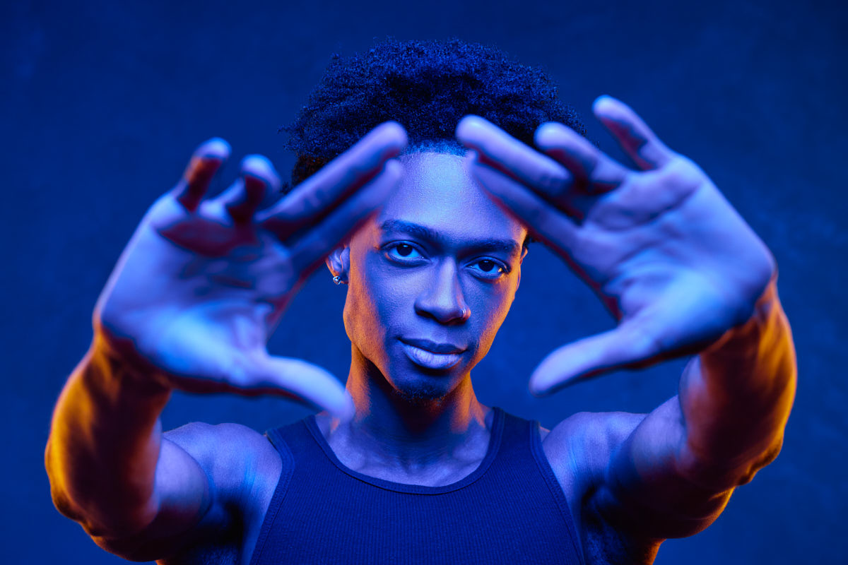 Male model photoshoot in Chicago