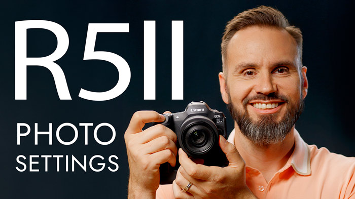Part I: Canon EOS R5 Mark II Settings for Studio & Portrait Photography ...