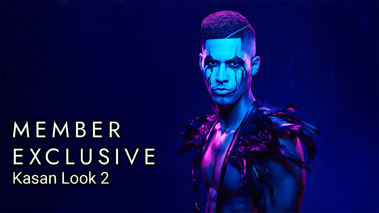 Member Exclusive: NAHA Photoshoot Look 2 – Kasan